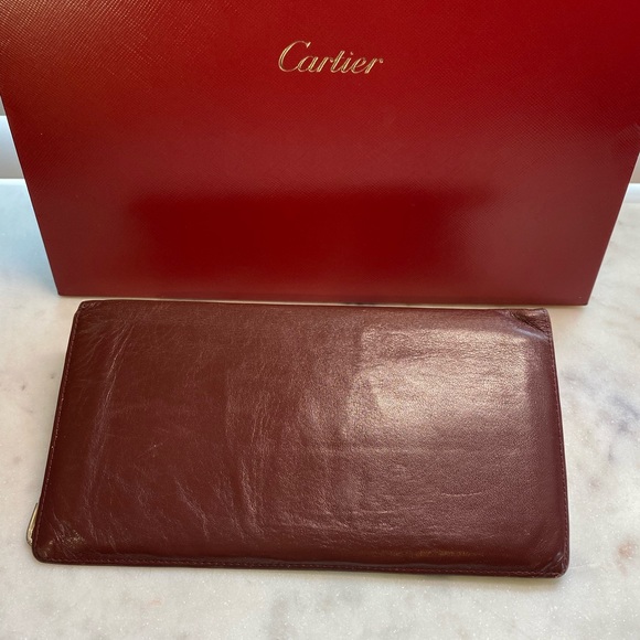 Cartier | Bags | Cartier Bifold Long Wallet | Poshmark